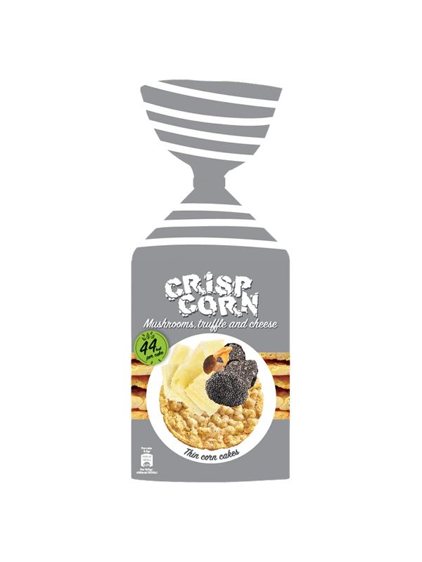 Crisp Corn - Μανιτάρι, Τρούφα και Τυρί - Elgen Foods